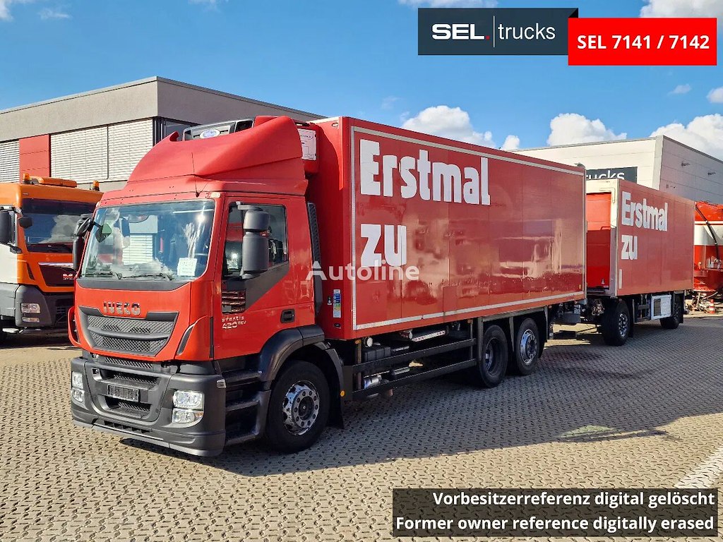 IVECO Stralis 420 ZF Intarder / Ladebordwand / Carrier Supra 850 kamion hladnjača