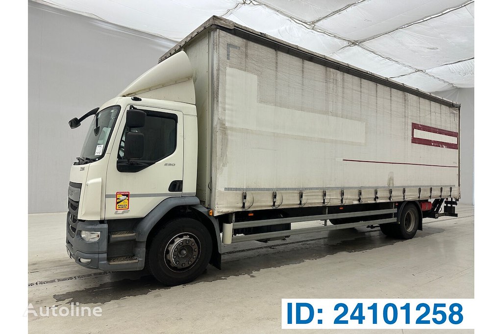 DAF CF 290 kamion sa klizna zavesa cerada