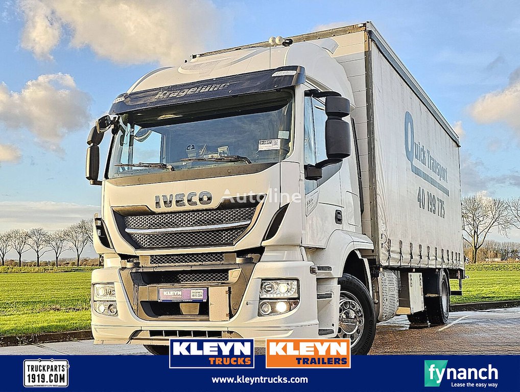 IVECO AT190S33 STRALIS lift side door airco kamion sa klizna zavesa cerada