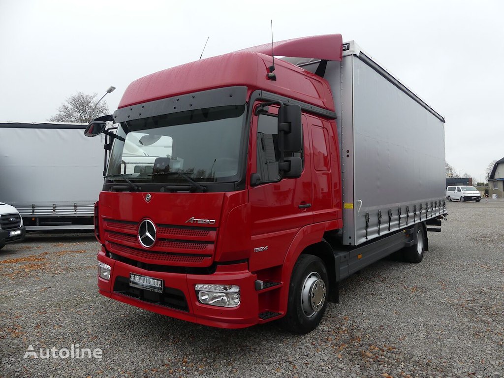 Mercedes-Benz ATEGO 1524 / FIRANKA / EURO 6 / GLOB / 6-CYLINDROWY / kamion sa klizna zavesa cerada