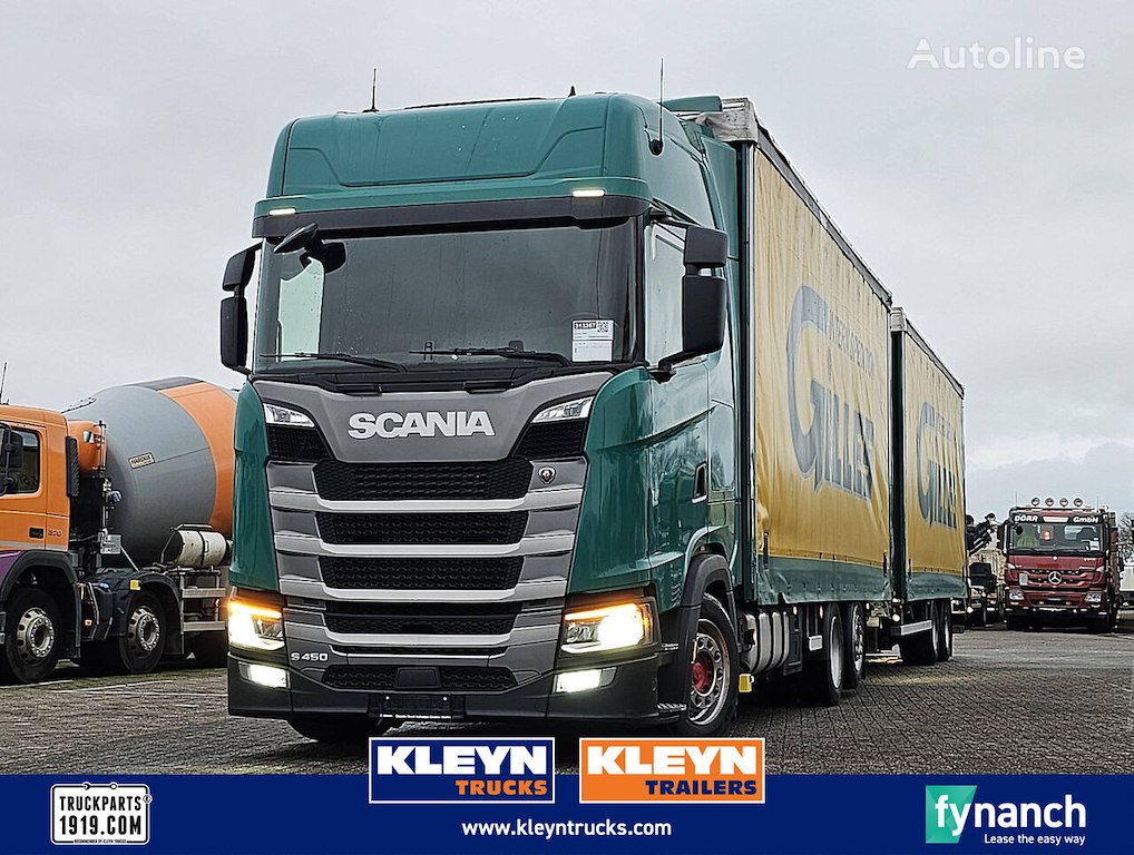 Scania S450 6x2*4 kamion sa klizna zavesa cerada