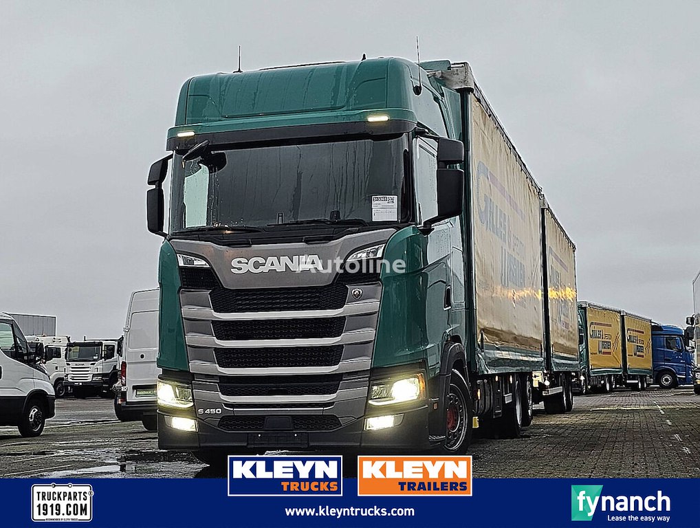 Scania S450 6x2*4 kamion sa klizna zavesa cerada