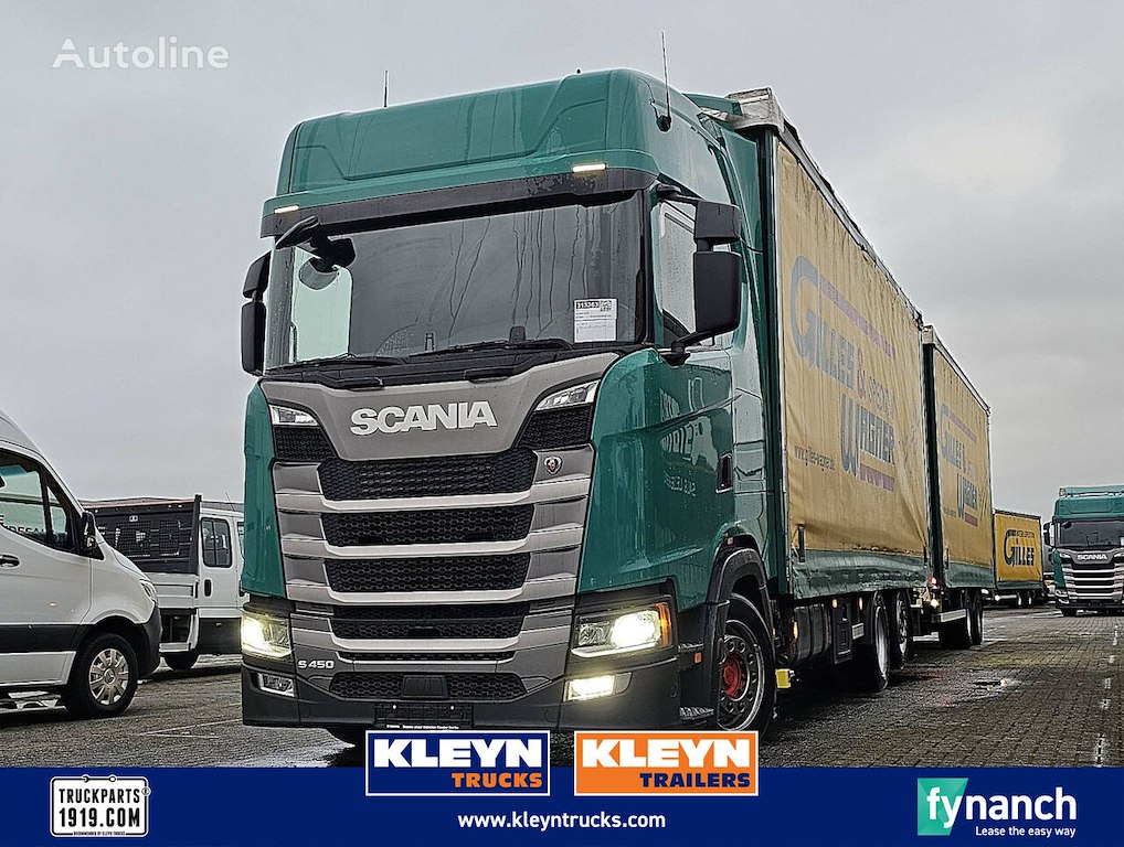 Scania S450 6x2*4 kamion sa klizna zavesa cerada