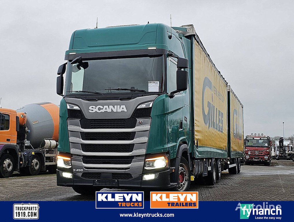 Scania S450 6x2*4 kamion sa klizna zavesa cerada