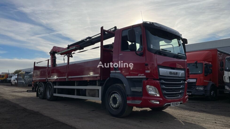 Prodaje se DAF CF 320 EURO 6 kamion sa kliznom ceradom na aukciji