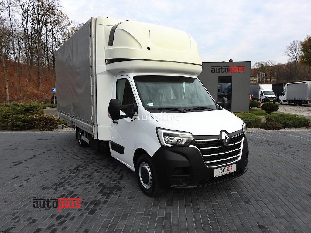 Renault MASTER PLANDEKA 12 PALET TEMPOMAT KLIMATYZACJA LEDY PNEUMATYKA kamion s ceradom < 3.5t