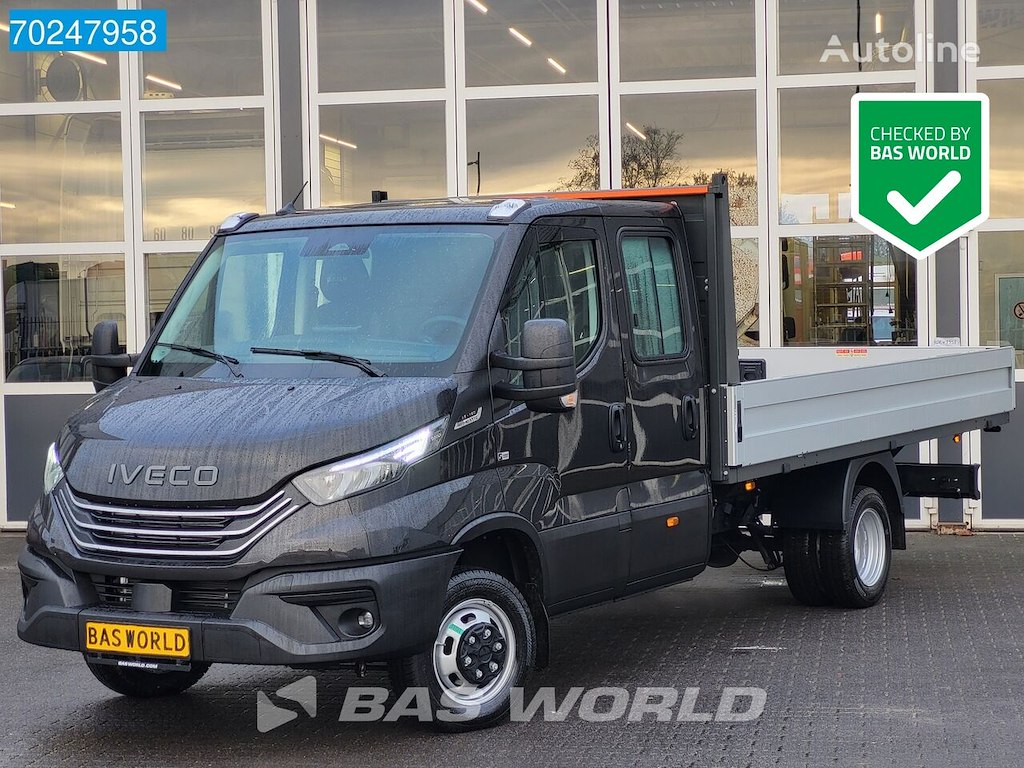 Novi IVECO Daily 35C18 3.0 180PK Nwe model 2025 Dubbel Cabine Open laadbak kamion s ravnom platformom < 3.5t