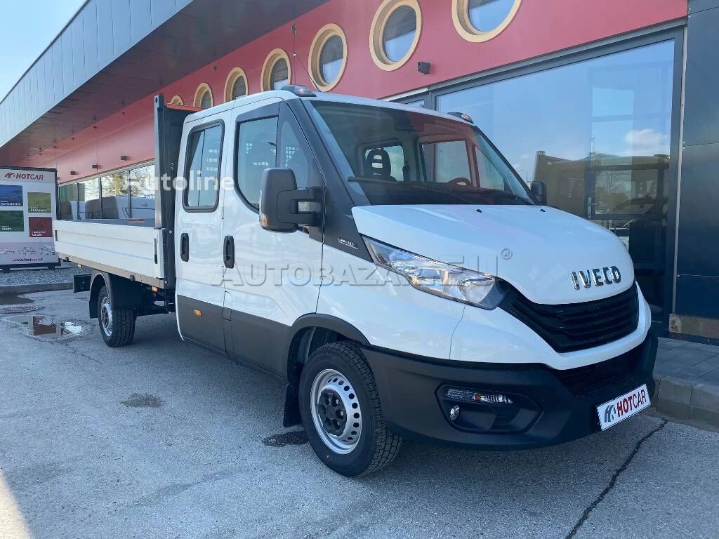 Novi IVECO Daily 35S 16D 2.3L 115kW dvojkabína valník 7-miestny kamion s ravnom platformom < 3.5t