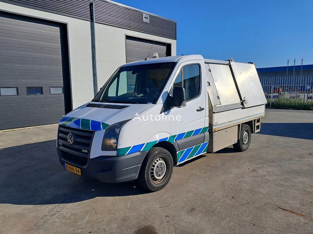 Prodaje se Volkswagen Crafter 35 2.5 TDI veegvuilopbouw kamion kiper < 3.5t na aukciji