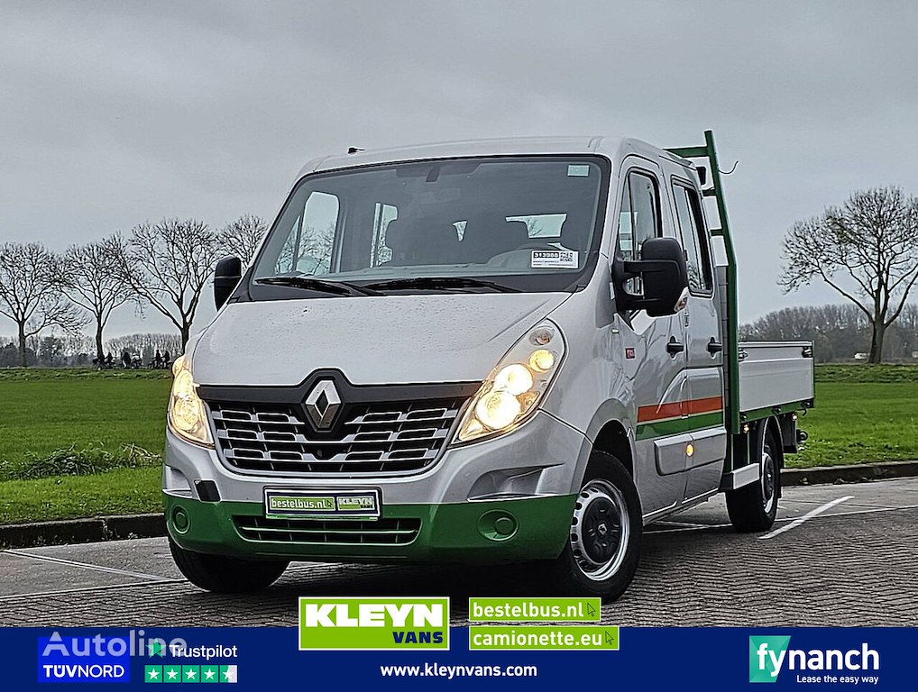 Renault MASTER 2.3 Dub.Cab Open-Laadbak kamion s ravnom platformom < 3.5t