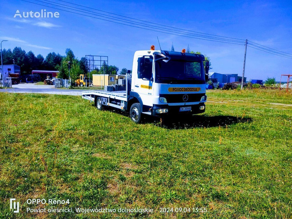 Mercedes-Benz 816L autotransporter + prikolica autotransportera