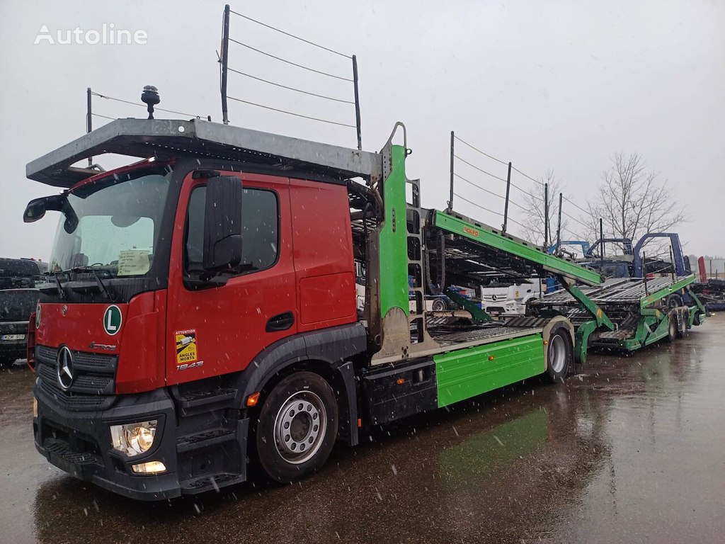 Mercedes-Benz +ROLFO 2009 autotransporter + prikolica autotransportera