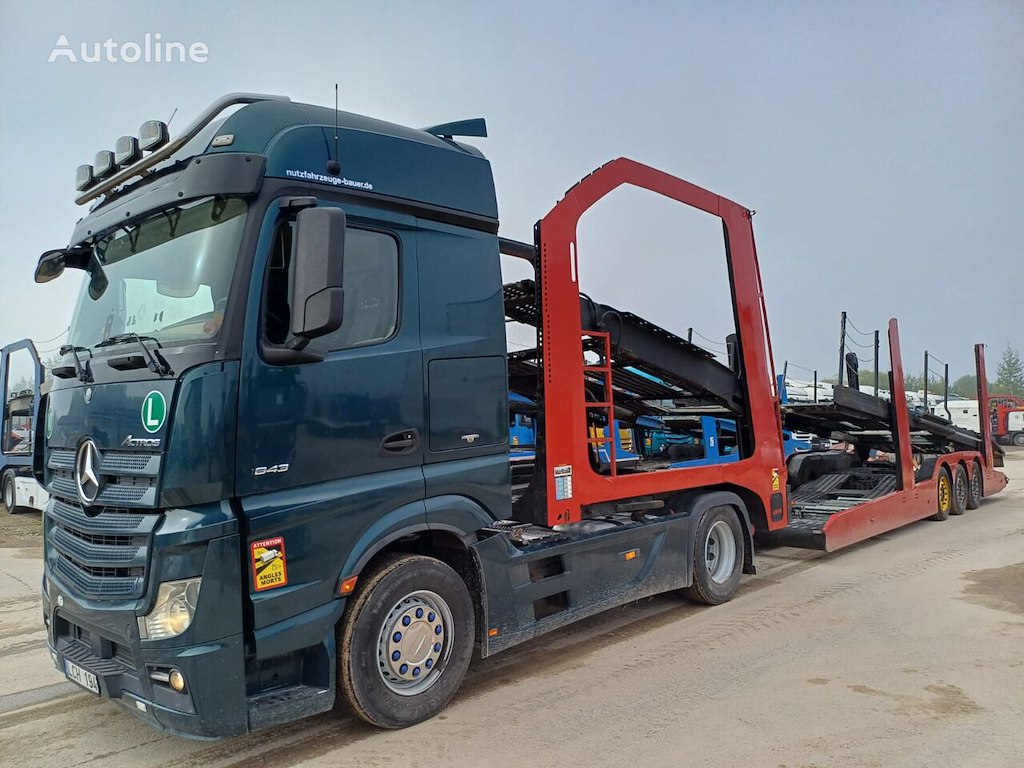 Mercedes-Benz autotransporter + prikolica autotransportera