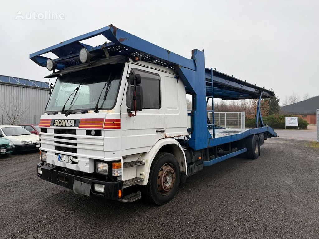 Scania P 93 4x2 car transporter full steel for 5 cars autotransporter