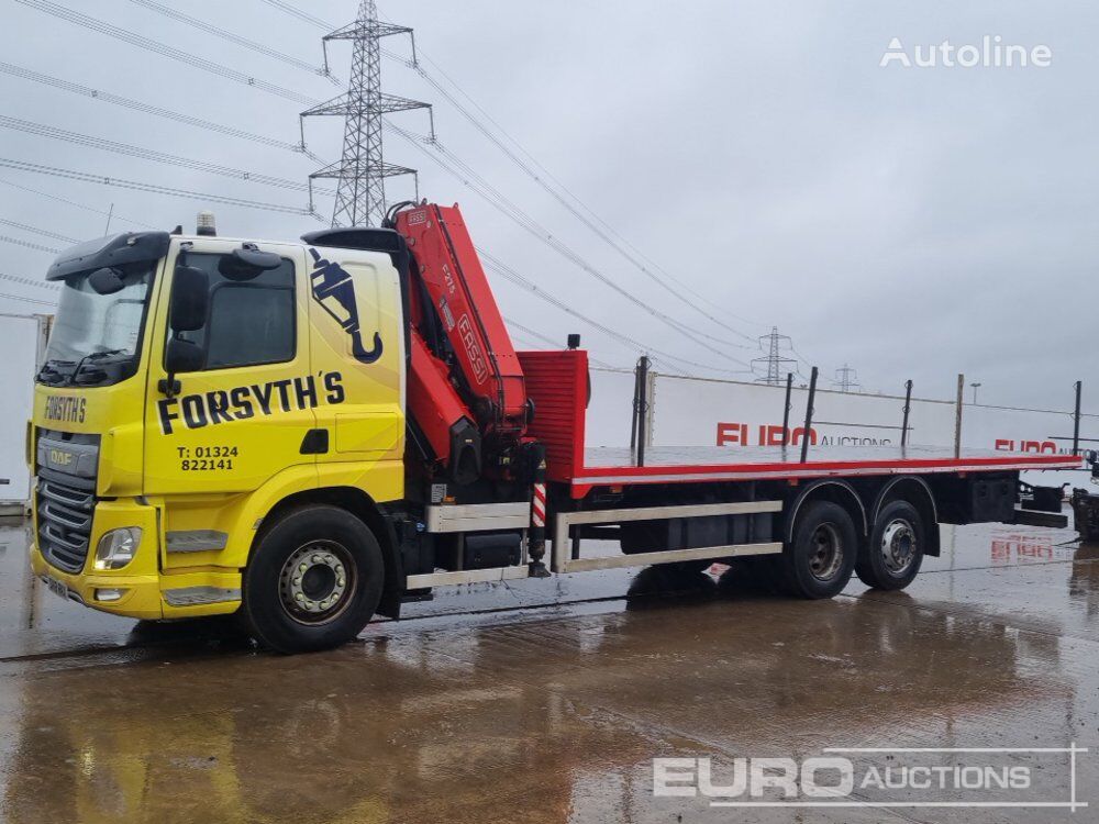 Prodaje se DAF CF 370 kamion platforme na aukciji