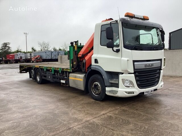 DAF CF290 6x2 Beavertail kamion platforma