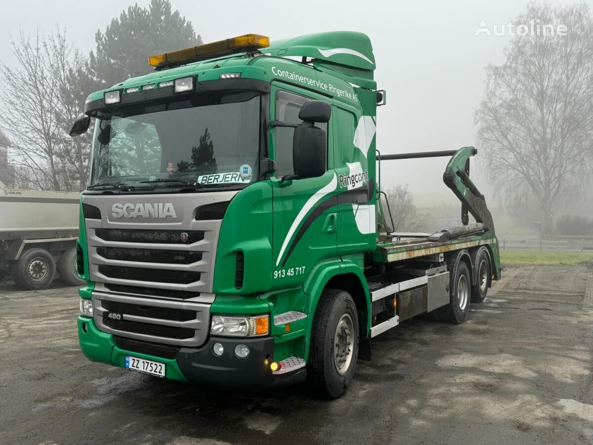 Prodaje se Scania G480 podizač kontejnera na aukciji