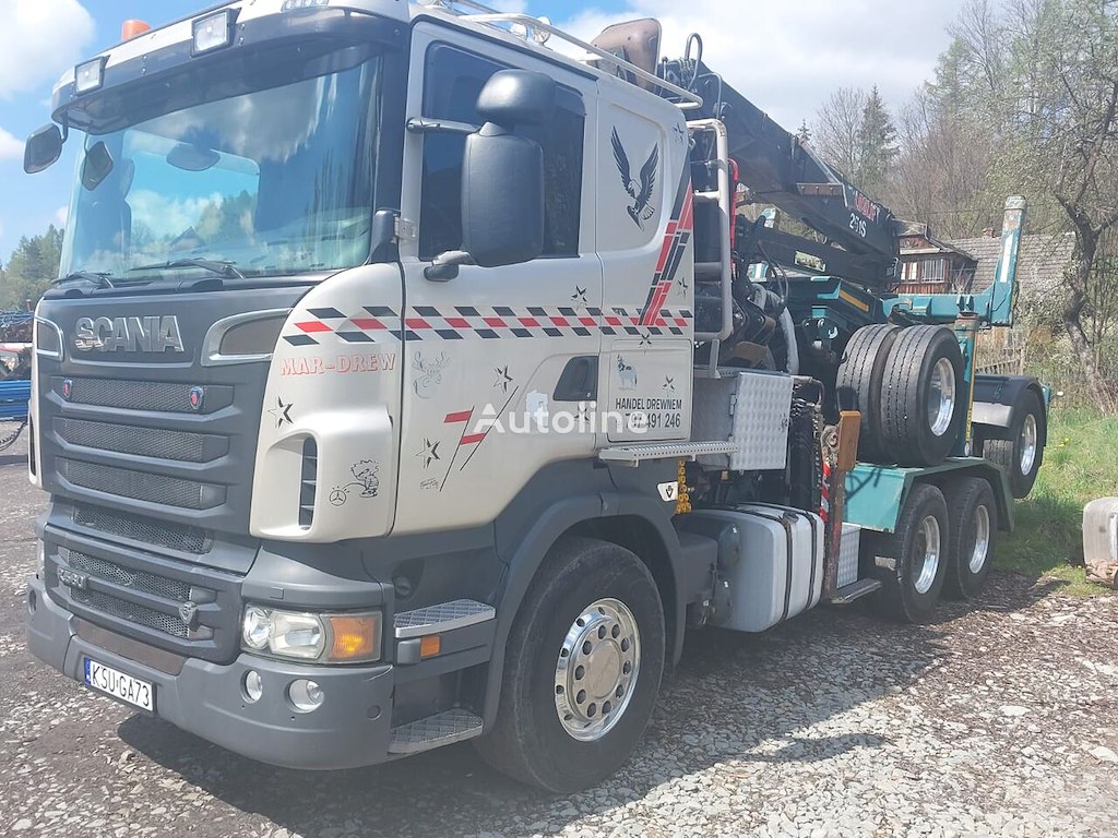 Scania R 560 kamion za prevoz drva