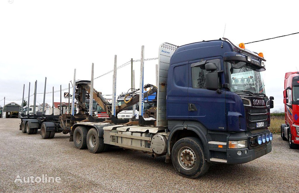 Scania R500 Euro5 LOGLIFT 82S +JYKI kamion za prevoz drva