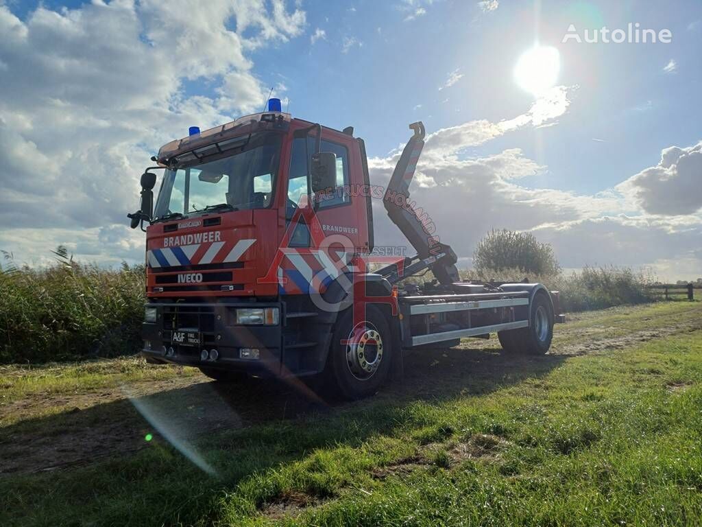 IVECO 180E 27 - Haakarm, Abrollkipper, Hook lift Leebur vozilo za prevoz kontejnera