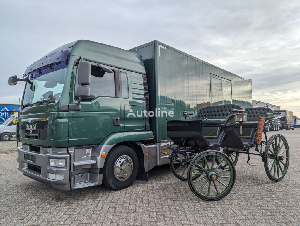 MAN TGM 15.290 4x2 Euro5 - Paardenwagen 4-Paards - 79802 KM! - Volle kamion za prevoz stoke