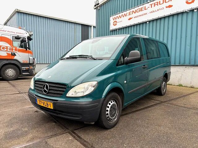 Mercedes-Benz Vito 111CDI AUTOMATIC DUBBELE CABINE ORIGINAL DUTCH / APK/TUV 22 minibus furgon