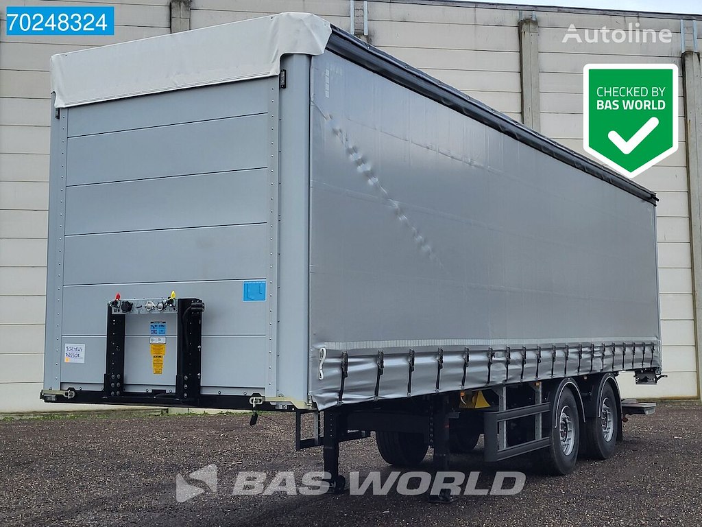 Nova System Trailers LPRS18 NEW Tailgate Lenkachse Hartholz-Bodenn poluprikolica sa kliznom ceradom