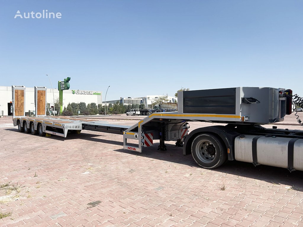 Nova Nova New - Extendable 4 axle Lowbed Trailer SAF Axle Option poluprikolica sa niskom platformom