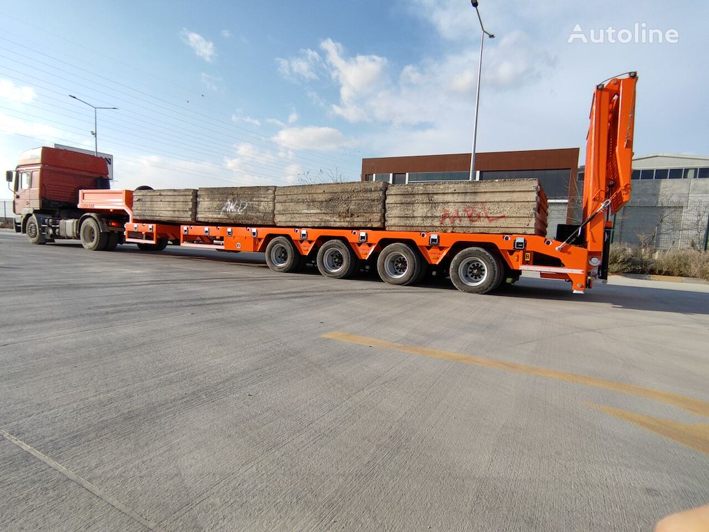 Nova Gewolf Lowbed Semi-Trailer - Fixed&Extandable - 2-3-4-5 Axle poluprikolica sa niskom platformom