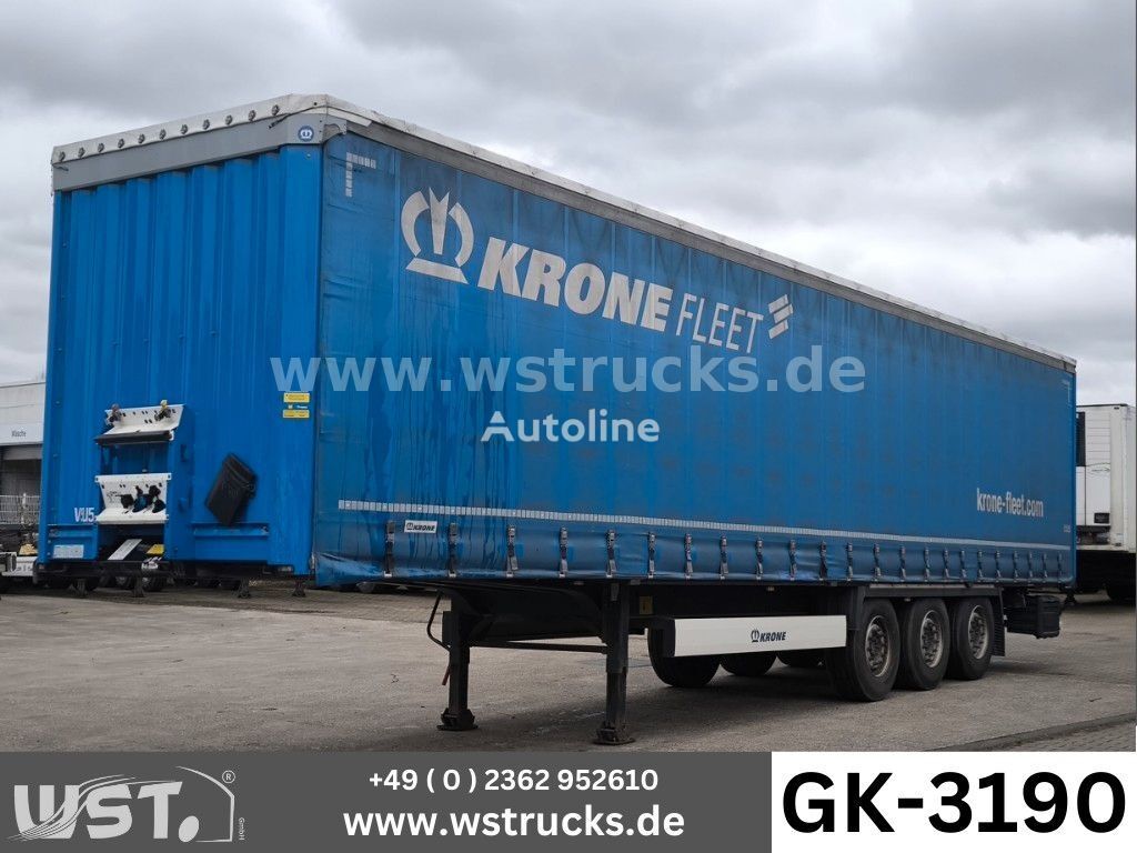 Krone SD 27 Planauflieger mit Edscha | ABS, EBS, XL poluprikolica s ceradom