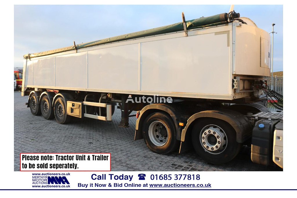 Paneltex MARTRANS TRI AXLE 39 TON WALKING FLOOR TRAILER poluprikolica sa pokretnim podom