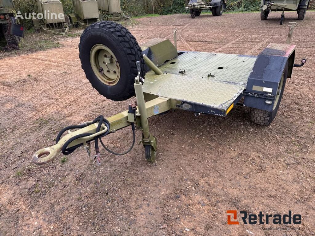 Prodaje se Dalsted teknik DT2000 Militærtrailer / Military trailer prikolicu za građevinske strojeve na aukciji