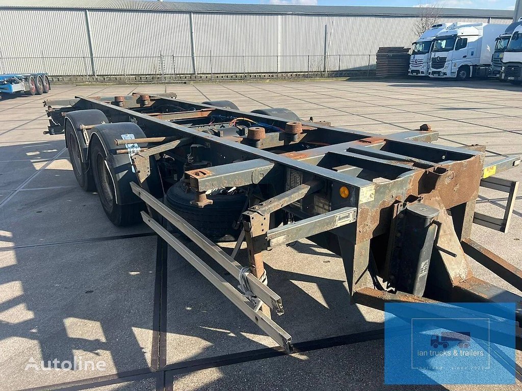 LeciTrailer 2-AXLE BPW BDF CHASSIS 2005 prikolica za kontejnere