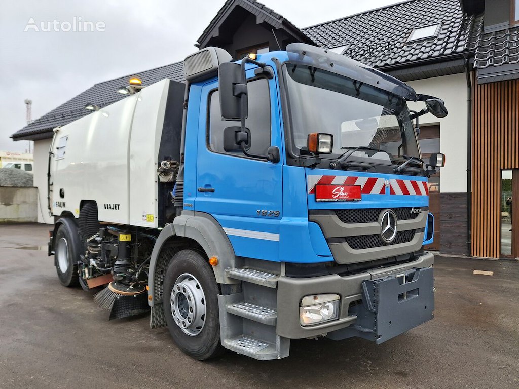 Mercedes-Benz Axor 1829 Zamiatarka Kehrmaschine FAUN Euro5 PM10 76 Tyś KM 2010 vozilo za čišćenje ulica