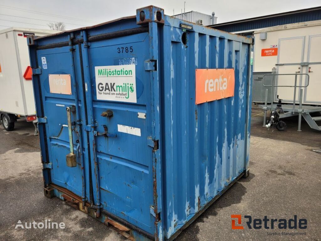 Prodaje se 8 fots förrådscontainer Container / 8 feet storage container kontejner 8 stopa na aukciji