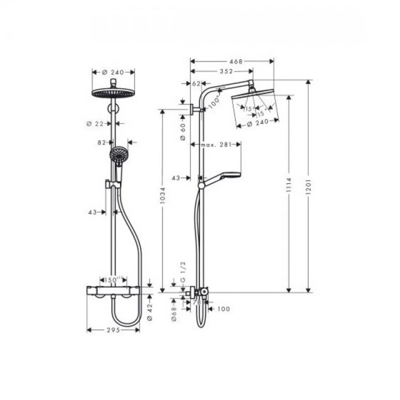 HG CROMETA TERMOSTAT S240 1F