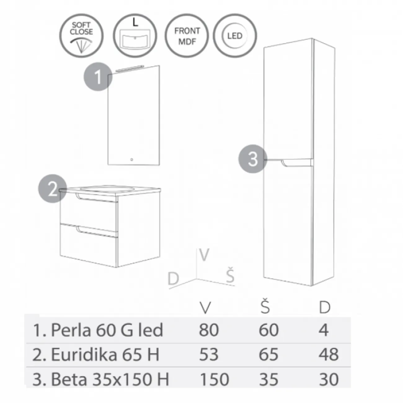 DONJI DEO 65H EURIDIKA