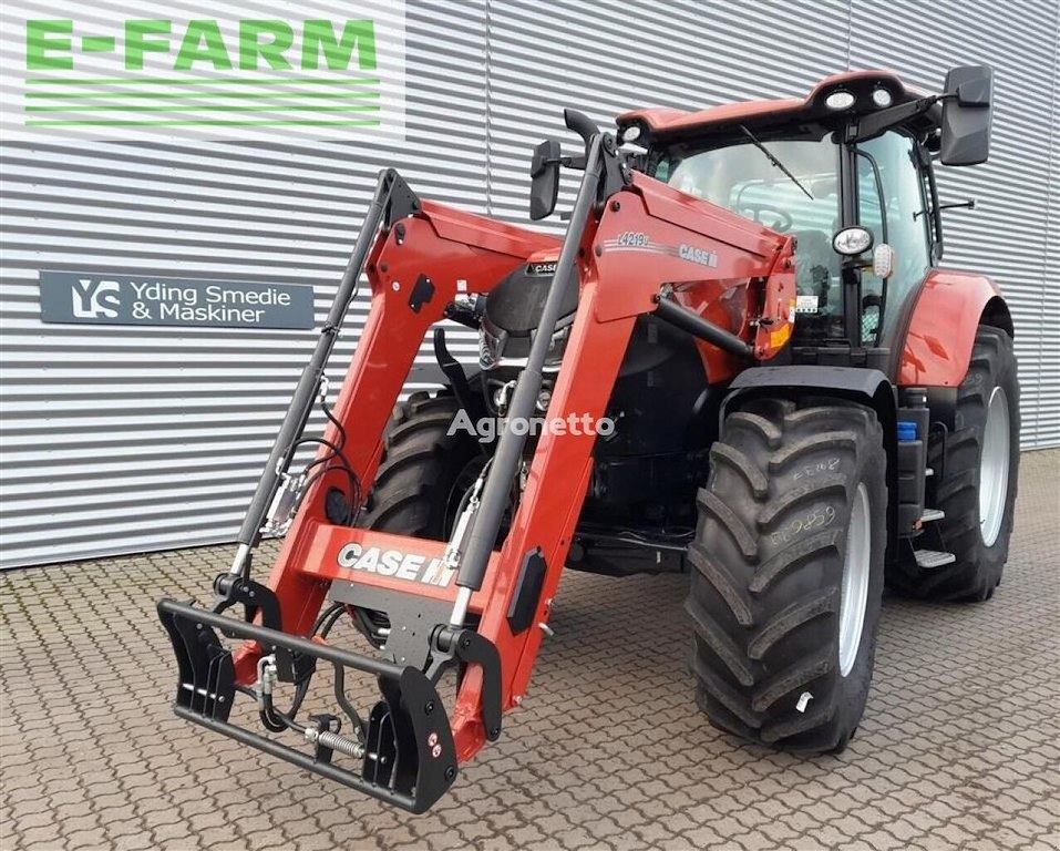 Case IH puma 140 x med frontlæsser X traktor točkaš