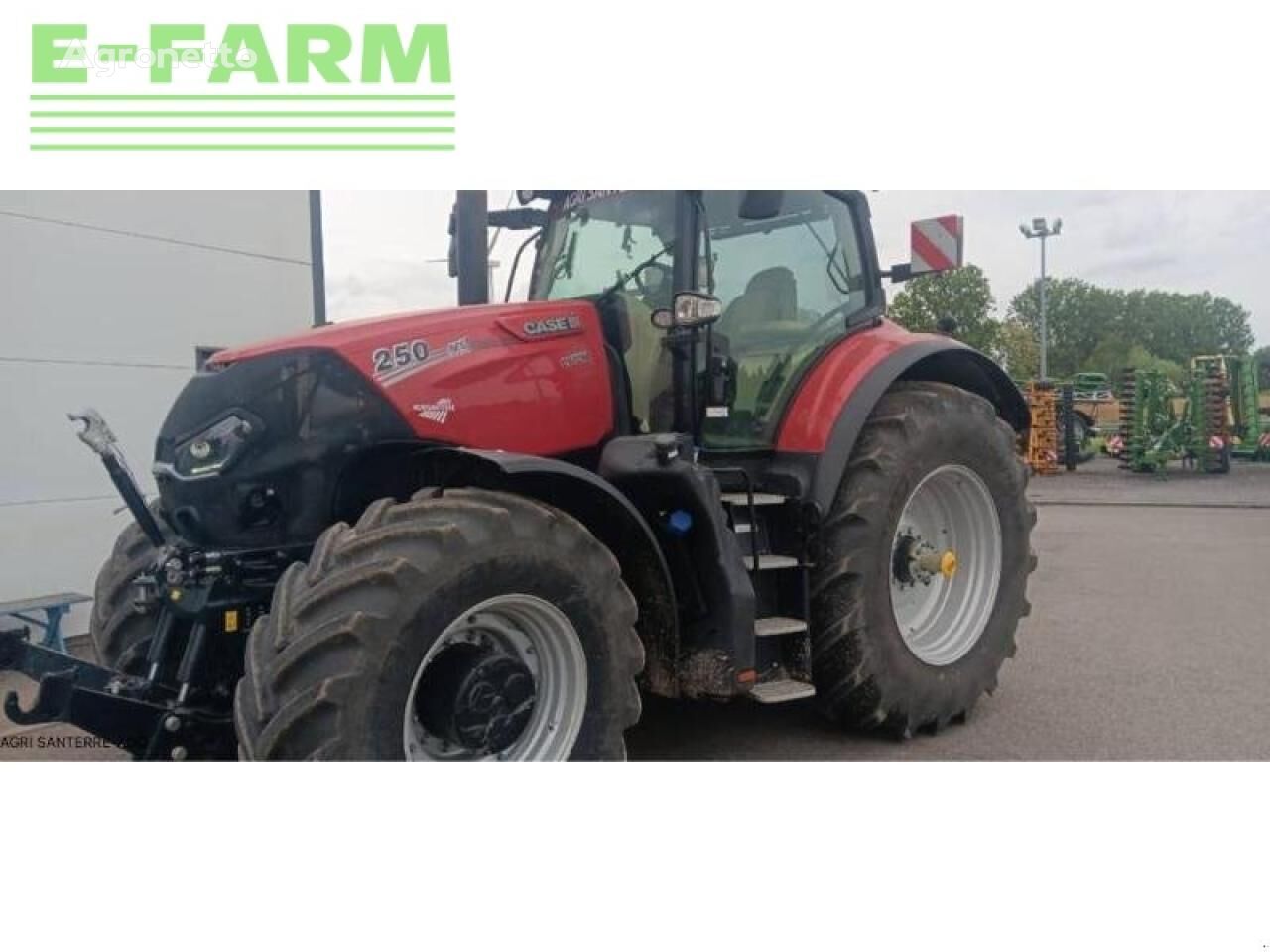 Case IH optum 250 cvx traktor točkaš