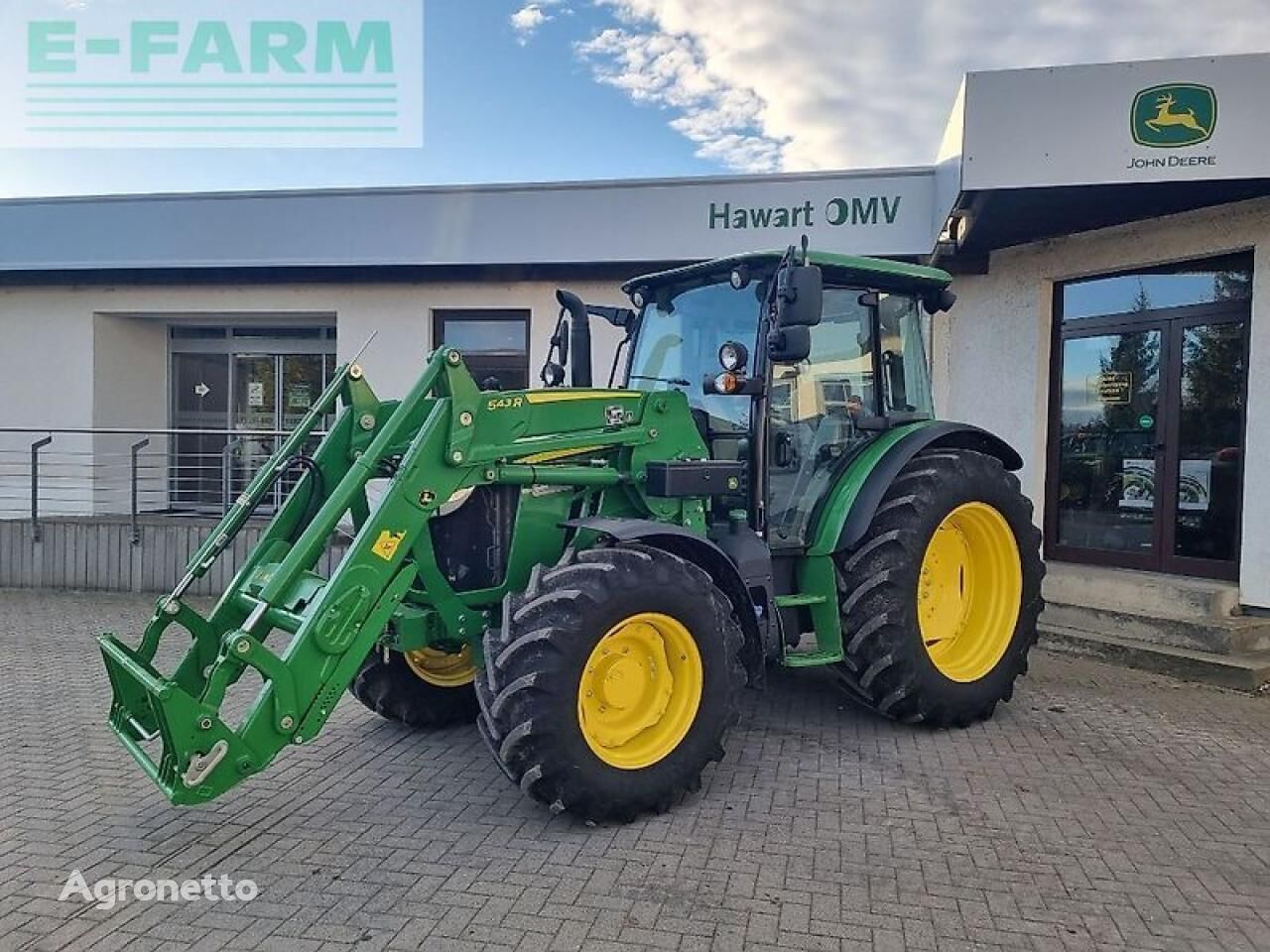 John Deere 5115m my23 32v/16r 40 traktor točkaš