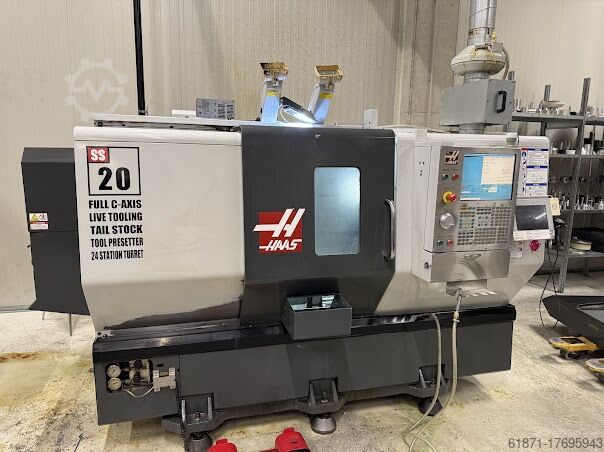 CNC machining centar
HAAS ST20SS