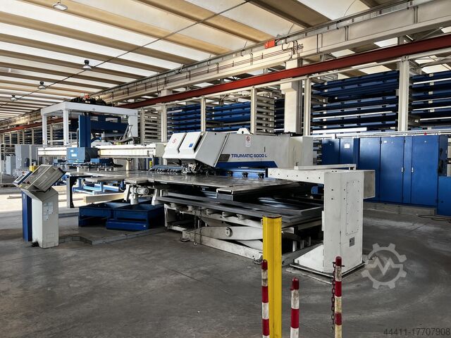 Laserska presa za udaranje
TRUMPF TruMatic 6000 (K01G) 1600 3200 Watt