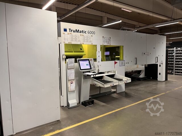 Laserska presa za udaranje
TRUMPF TruMatic 6000 (K06M) Fiber 3000 Watt FMC