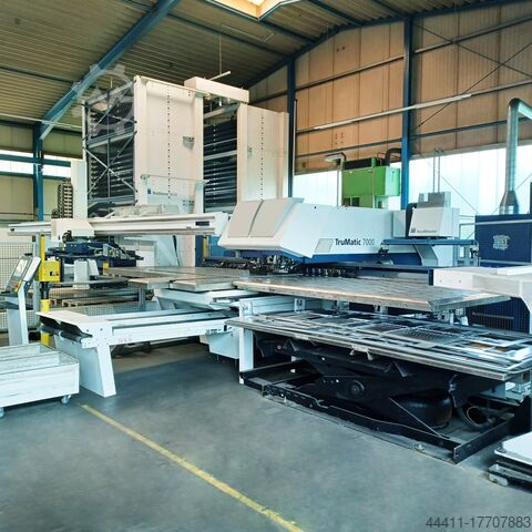 Laserska presa za udaranje
TRUMPF TruMatic 7000 (K02G) 1600 3200 Watt FMC