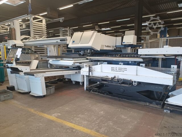 Laserska presa za udaranje
TRUMPF TruMatic 7000 (K02M) 1300 3200 Watt FMC