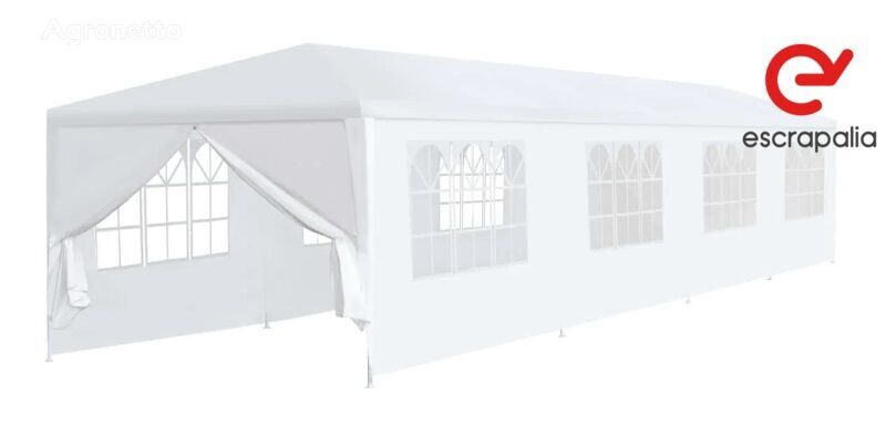 Prodaje se Carpa para Eventos de Acero y Lona Blanca de 12x3 metros (Nueva) šatorski hangar na aukciji