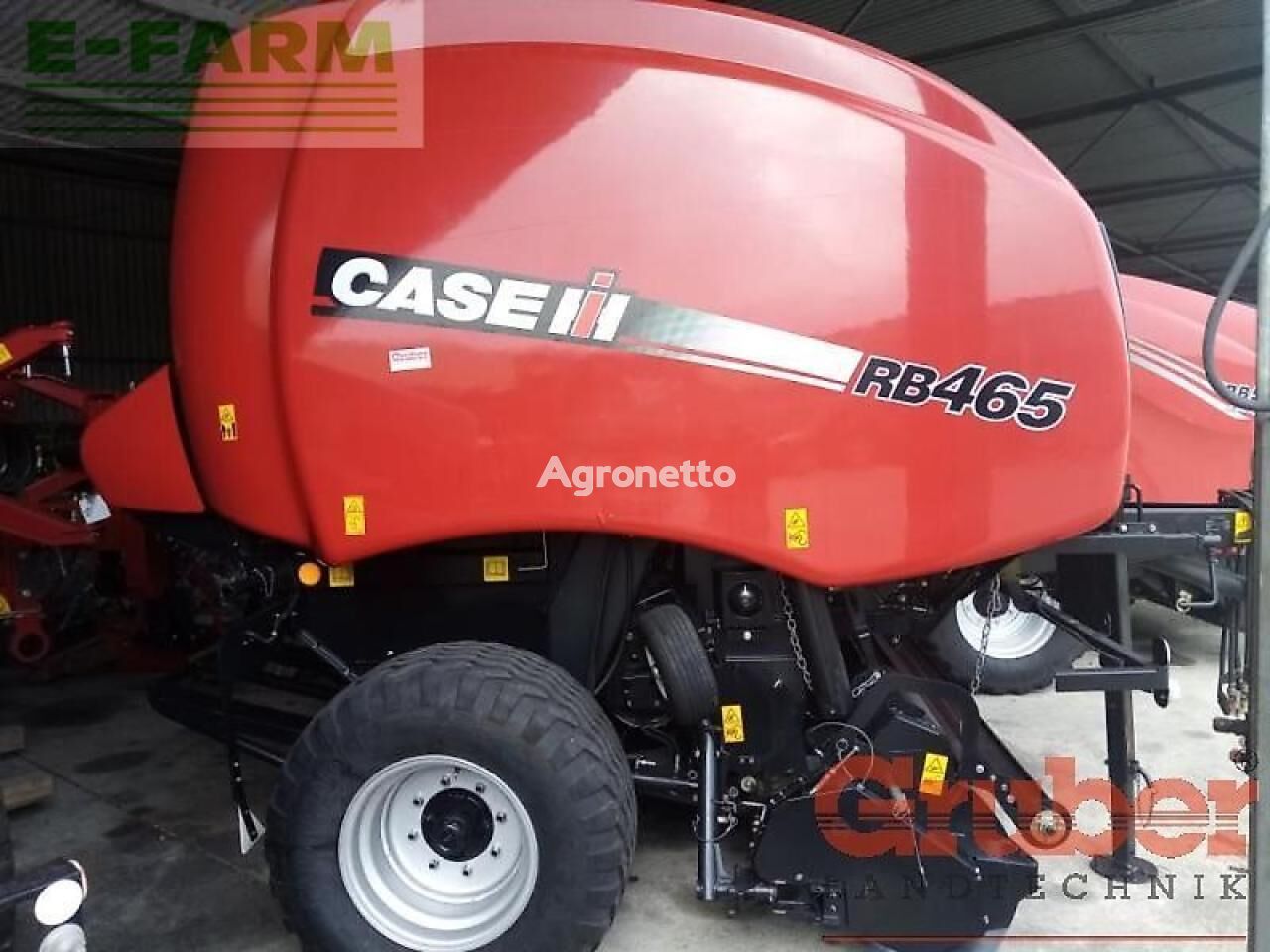 Case IH rb 465 rc balirka za četvrtaste bale