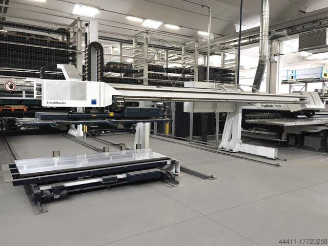 Automatizacija
TRUMPF Sheetmaster TruMatic 7000