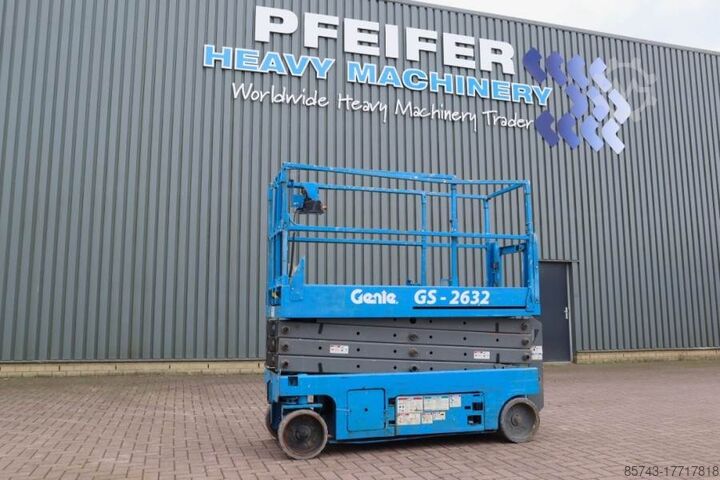 Podizanje makaza
Genie GS2632 Electric, Working Height 10m, 227kg Capacit