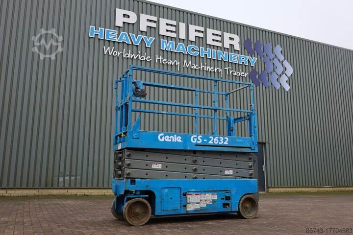 Podizanje makaza
Genie GS2632 Electric, Working Height 10m, 227kg Capacit